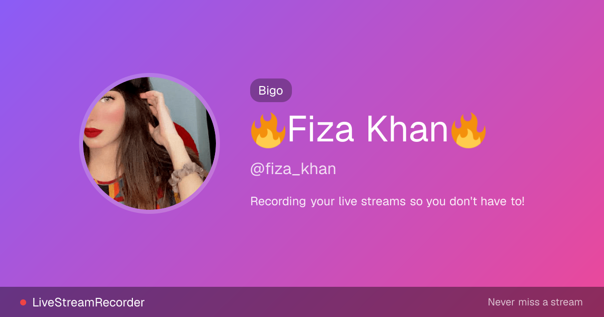🔥Fiza Khan🔥 (@fiza_khan) Videos & Recordings
