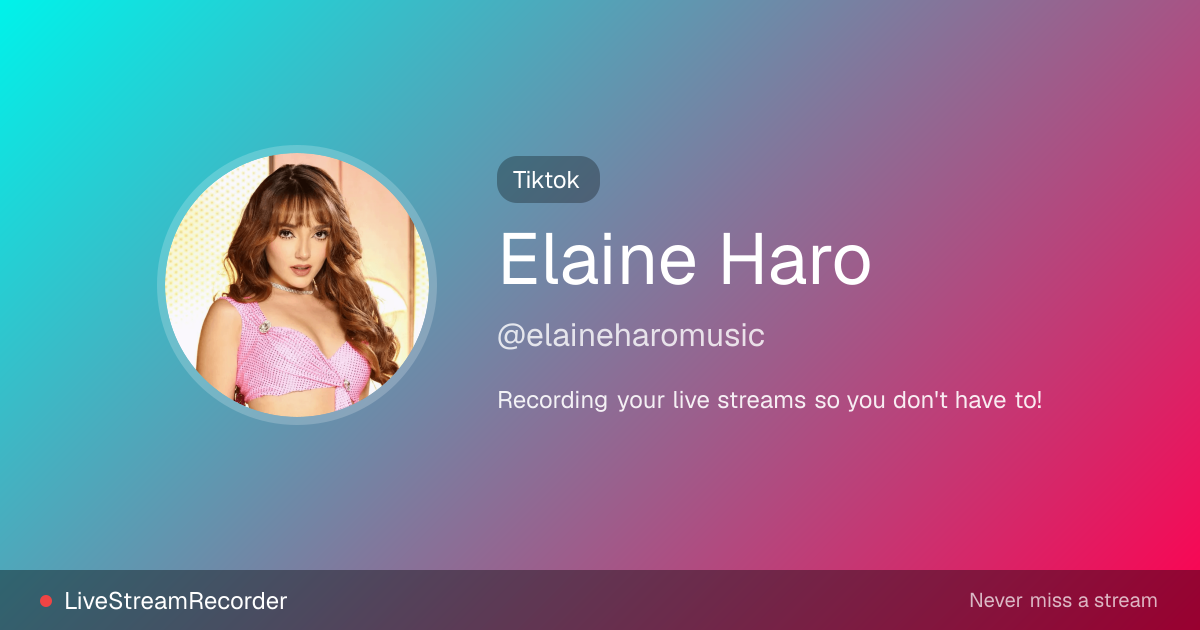 Elaine Haro (@elaineharomusic) Videos & Recordings