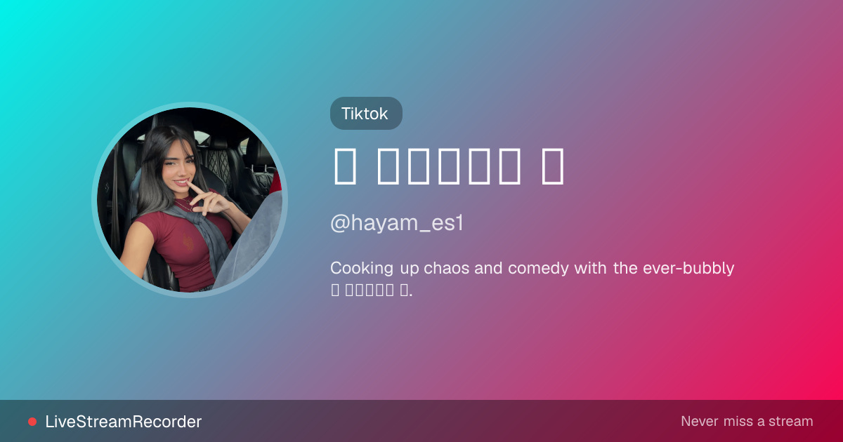 𝐇𝐚𝐘𝐚𝐌 (@hayam_es1) Videos & Recordings