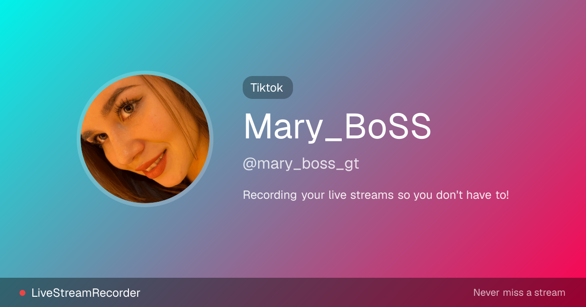 Мary_BoSS (@mary_boss_gt) Videos & Recordings