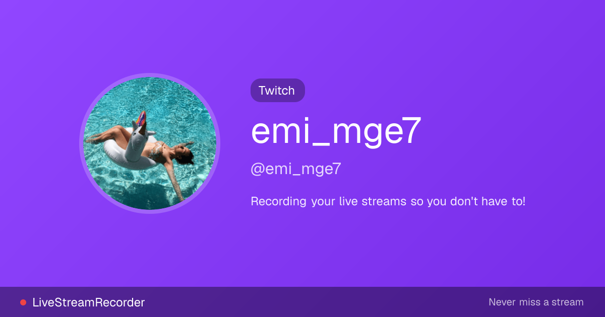 Videos y Grabaciones de emi_mge7 (@emi_mge7)